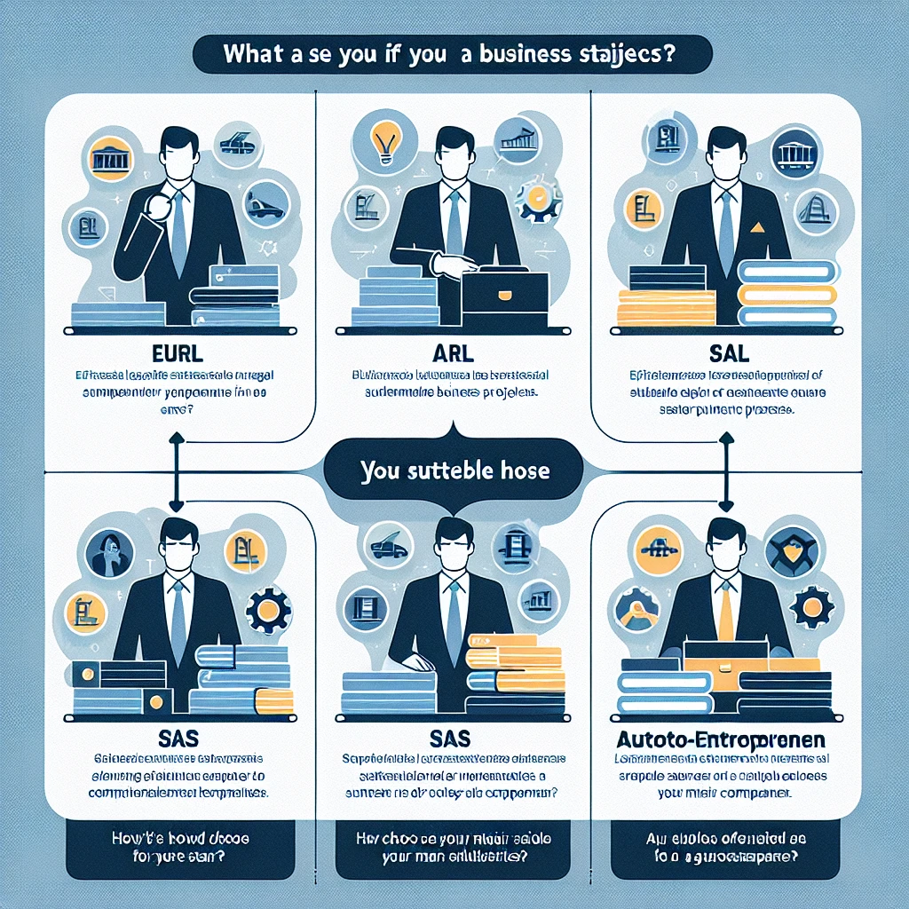 Quel statut juridique choisir pour la création de votre entreprise
